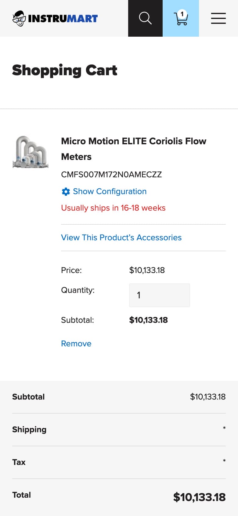 Instrumart Ecommerce Website Design - Corey Machanic