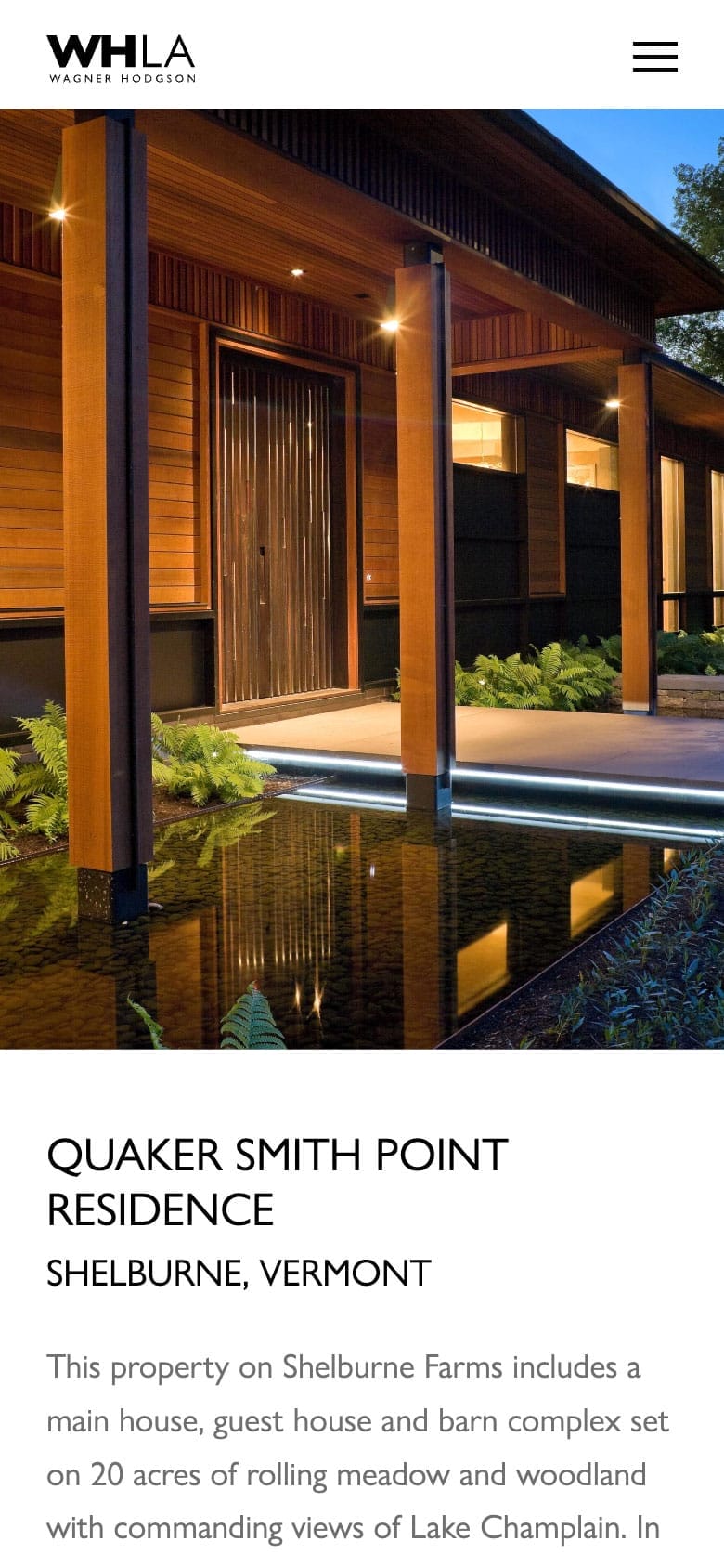 Wagner Hodgson Website Design - Corey Machanic